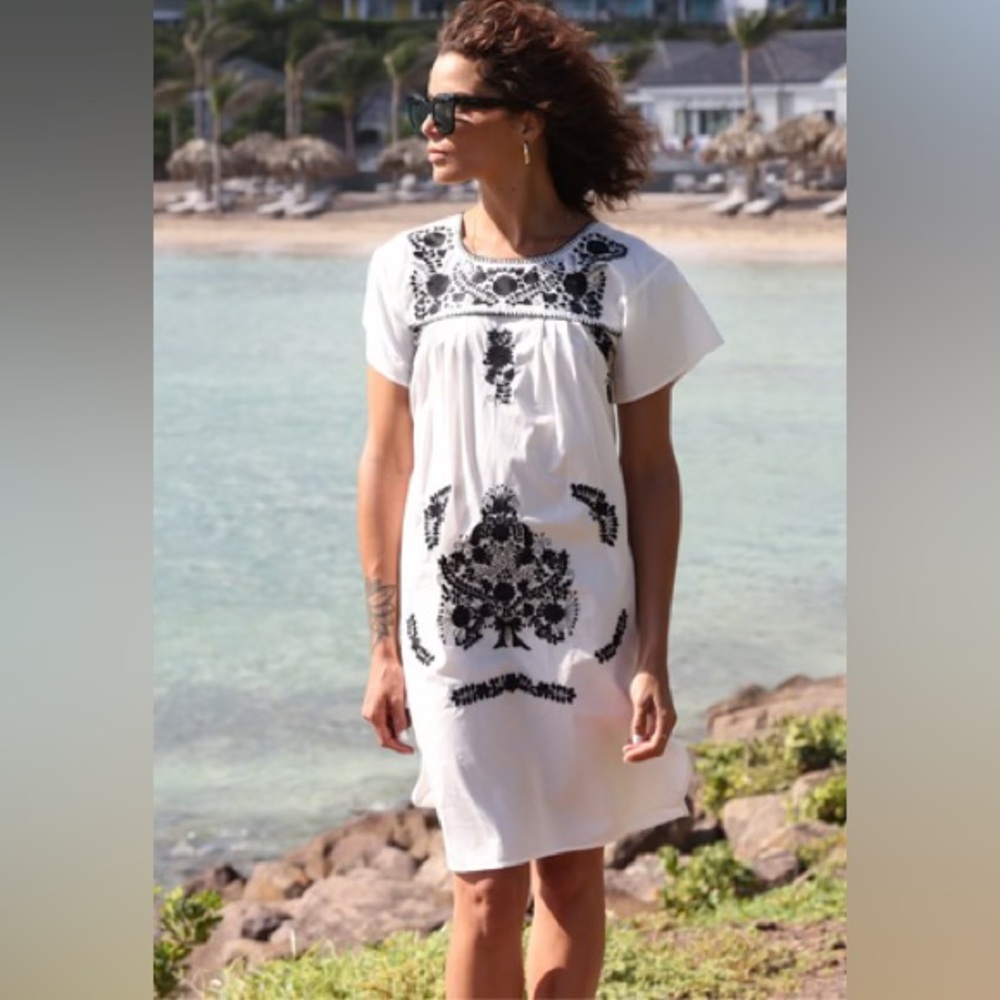 Johnny Was/Biya Johnny Was Bohemian Aztec Style Dress… - Gem